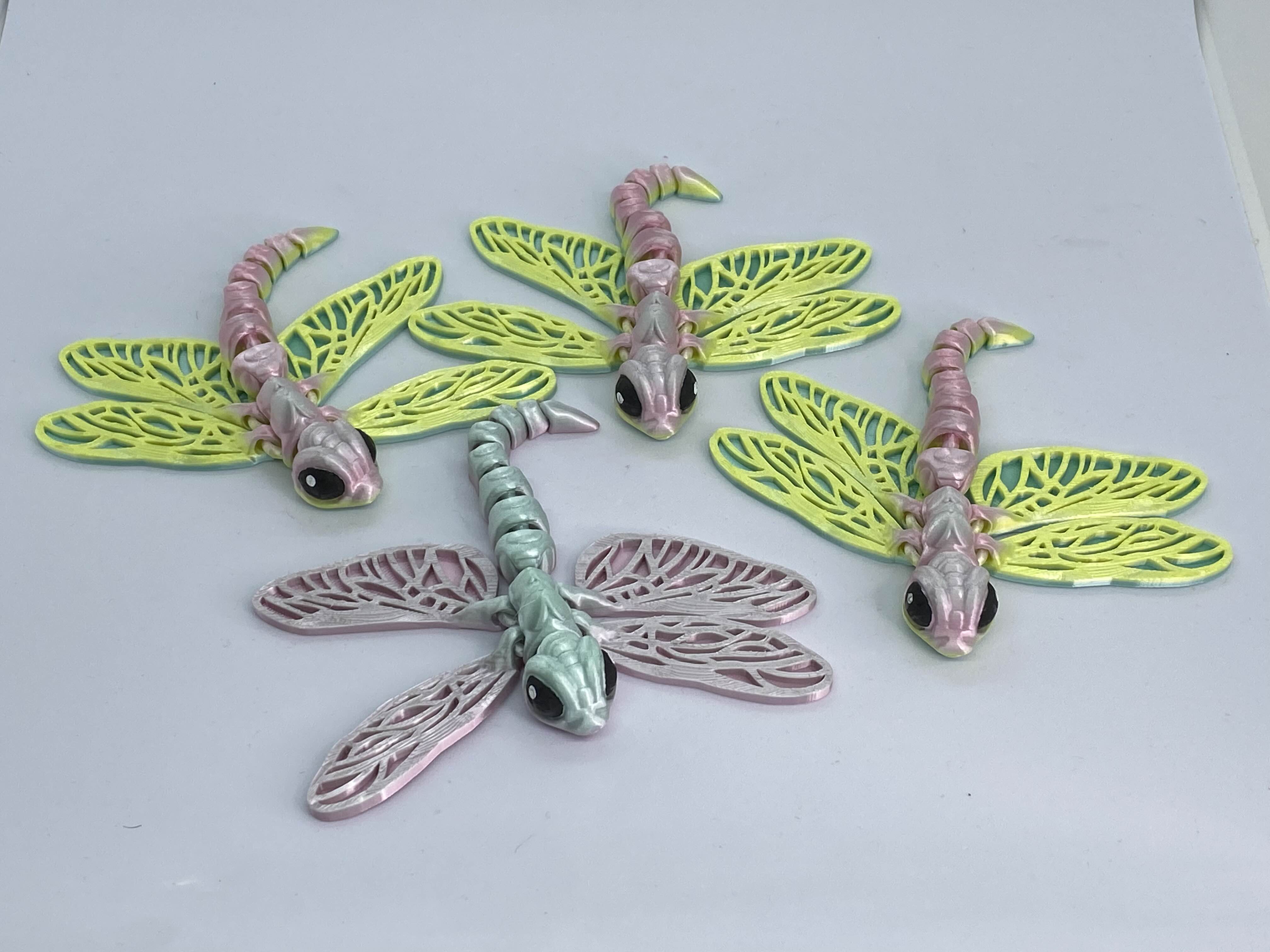 Dragonfly articulated – Killer Print Studios