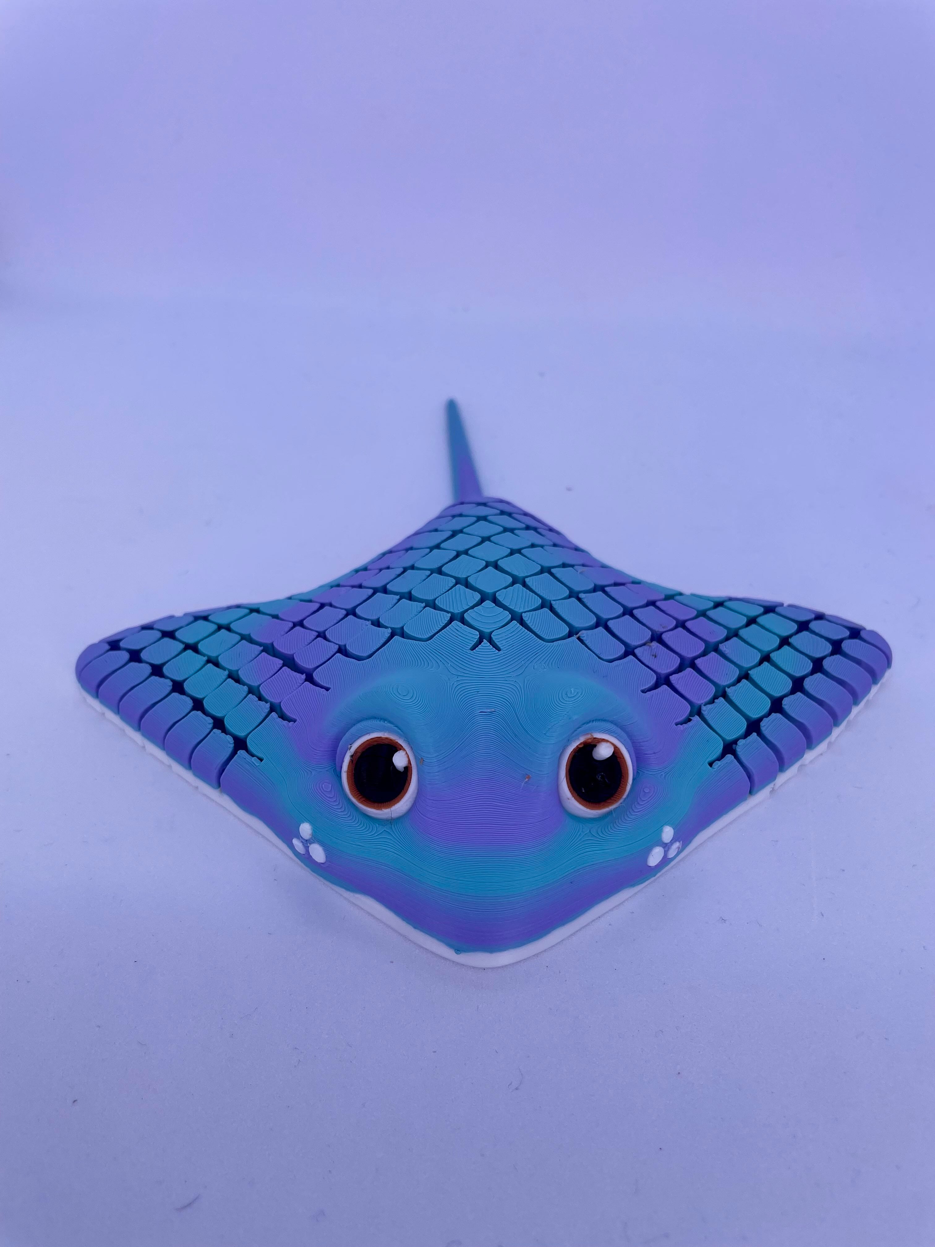 Ray the articulated Mantaray – Killer Print Studios